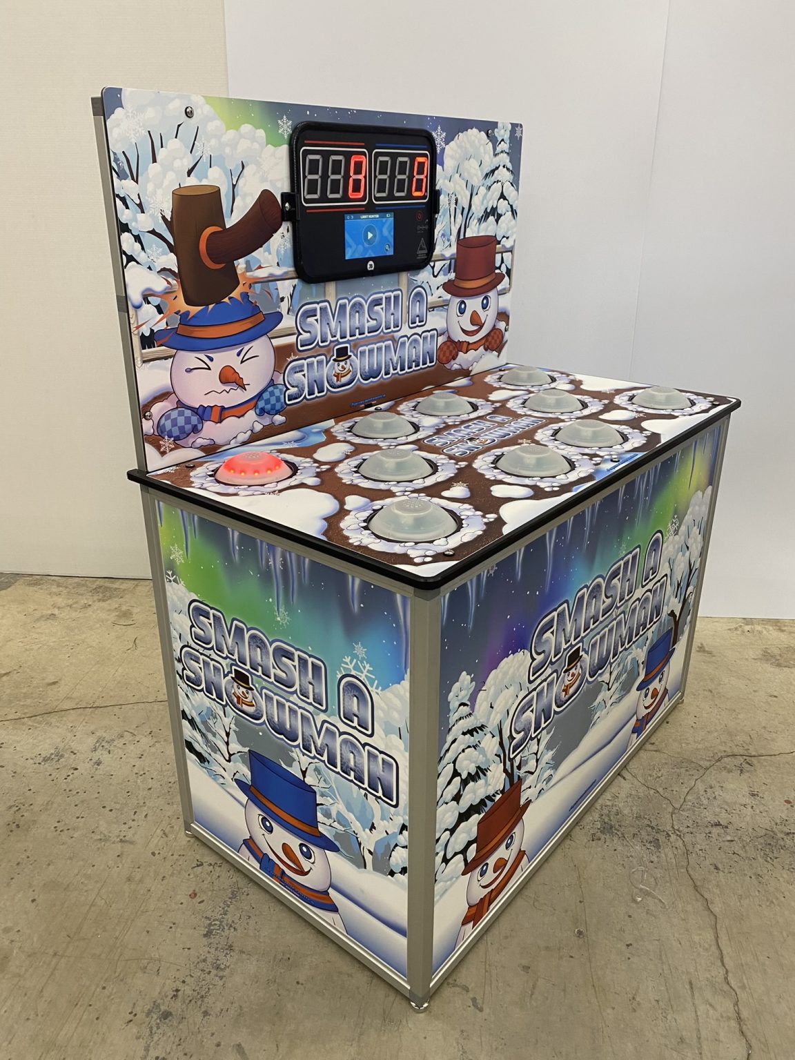 Snowman Smash Game Rental | Holiday Competitive | SFBay Area